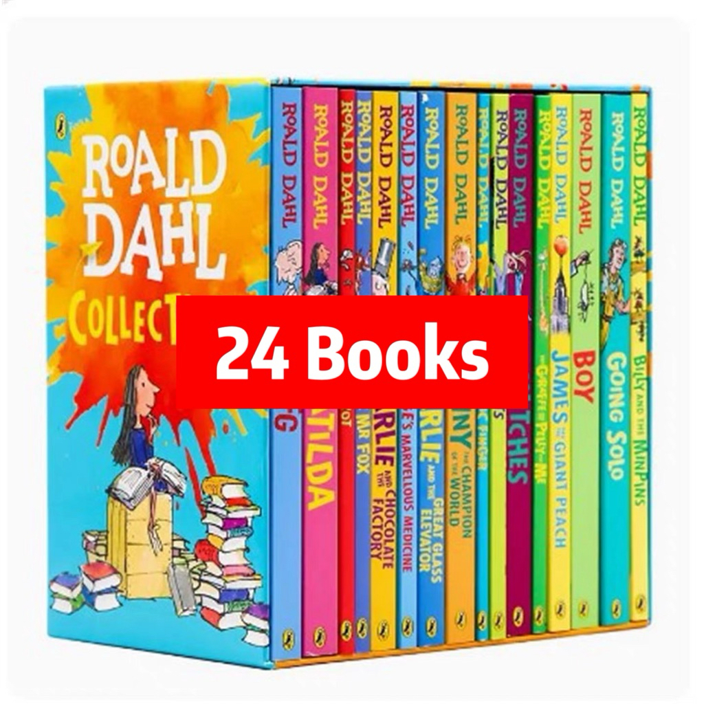 [SG] Roald Dahl Children Story Books Collection fantastic Mr fox ...