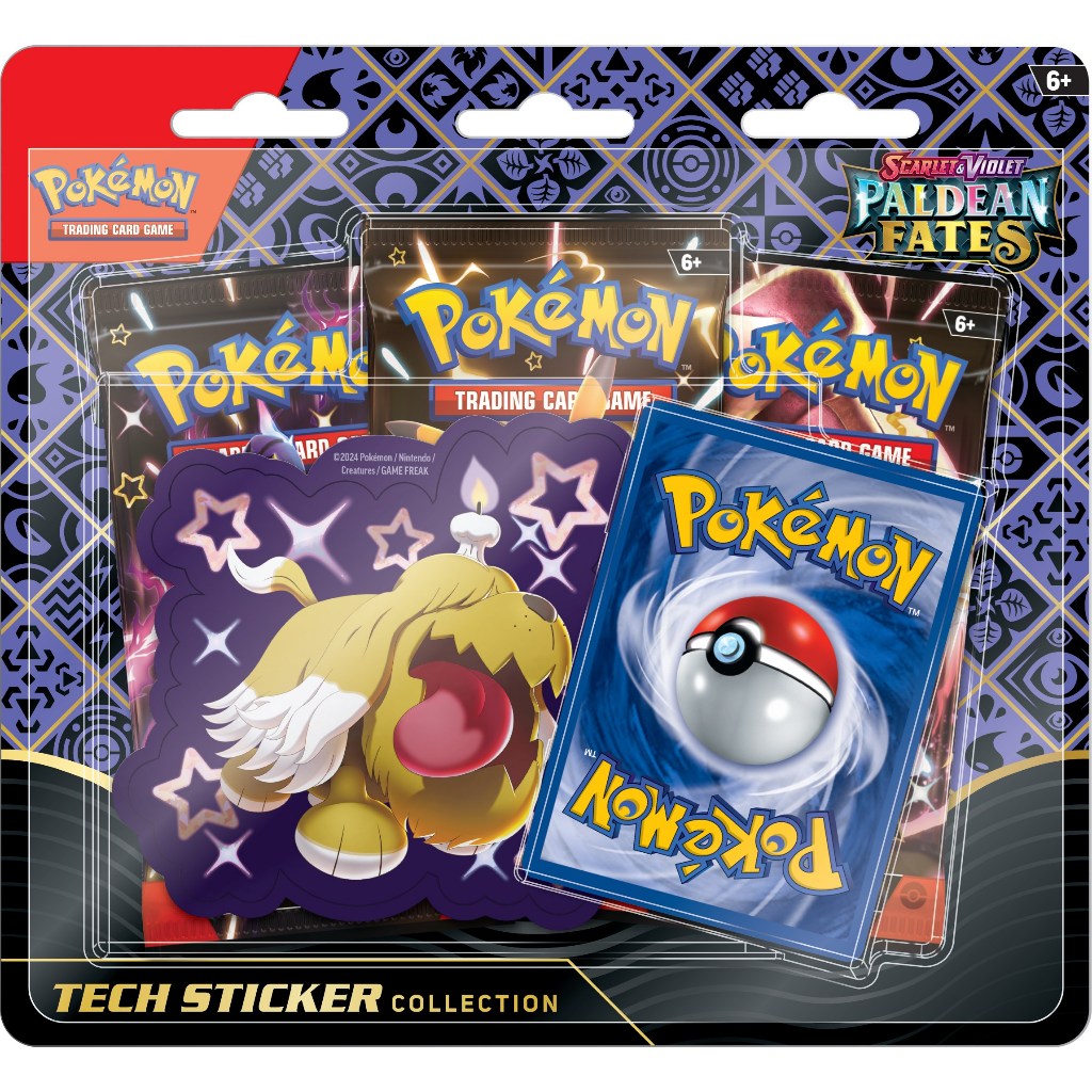 Pokemon TCG: SV4.5 Paldean Fates Tech Sticker Collection | Shopee Singapore
