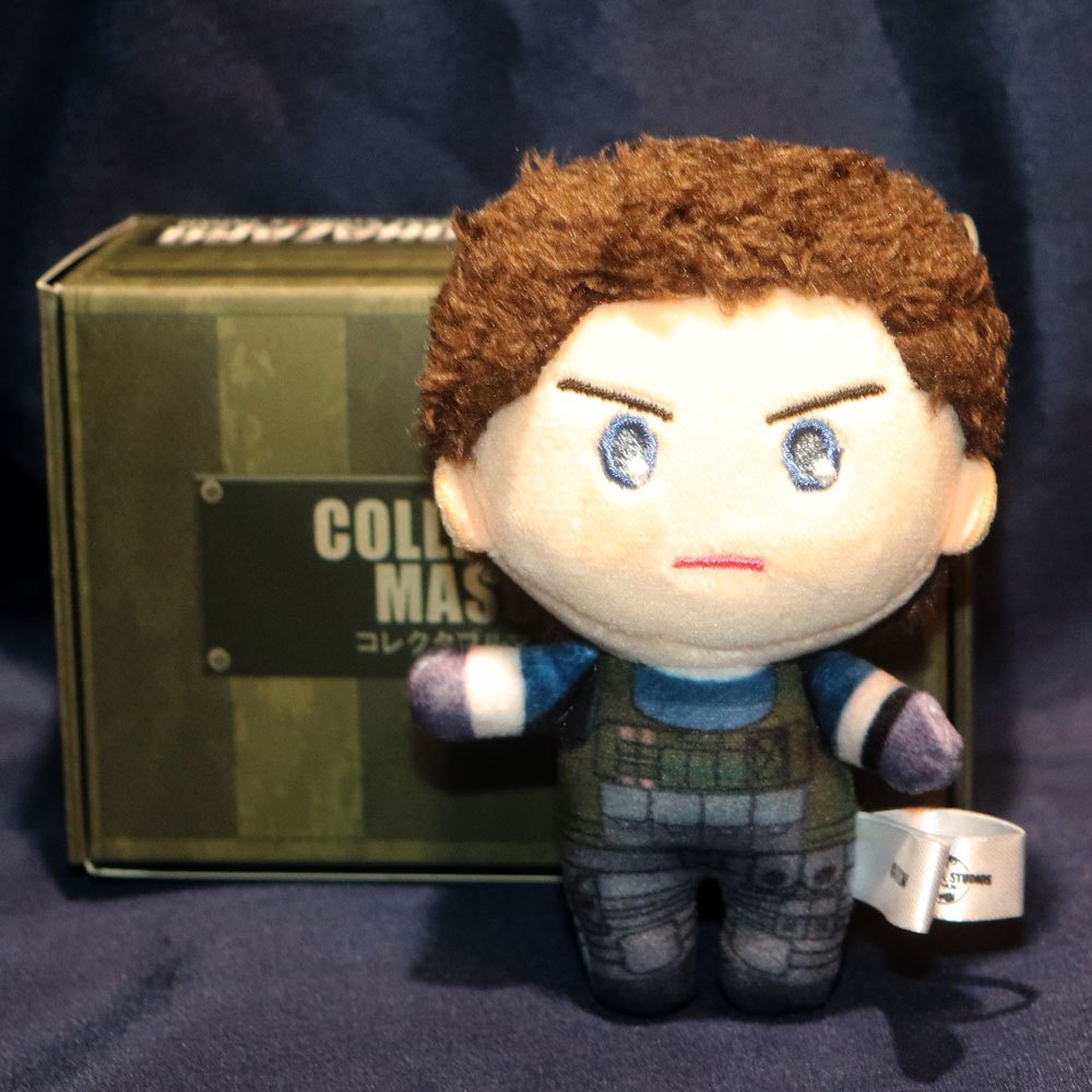 BIOHAZARD Resident Evil Mascot Plush Toy Chris Redfield Keychain USJ ...