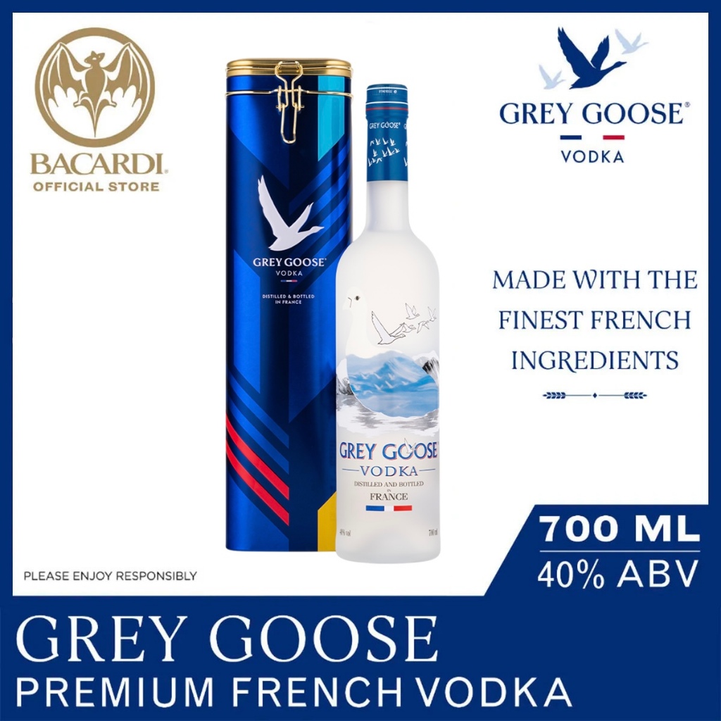 GREY GOOSE Vodka - 700ml / 70cl, 40% ABV - Gluten Free Spirit Distilled ...