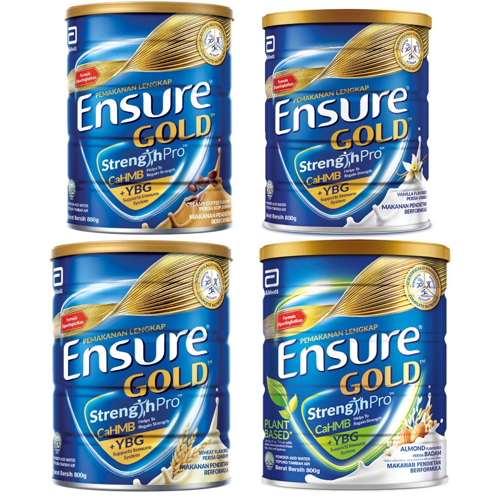 ENSURE Gold Milk Powder 800g tin x [Bundle deals] | Shopee Singapore