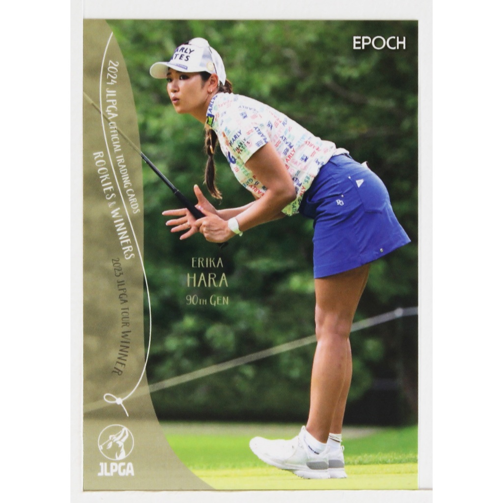 ERIKA HARA No.15 - 2024 JLPGA Women's Professional Golf Trading Card ...