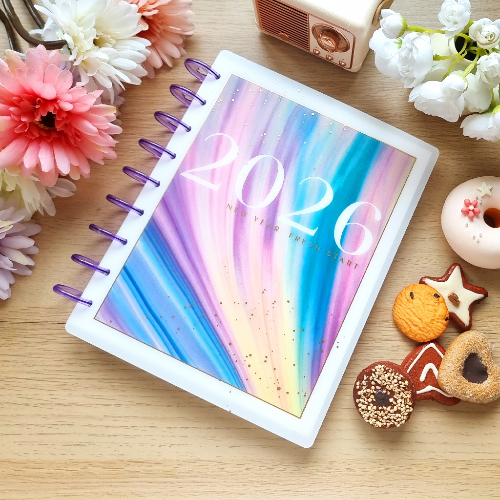 2026 Classic Happy Planner - Fluid Fusion (Horizontal Layout) | Shopee ...