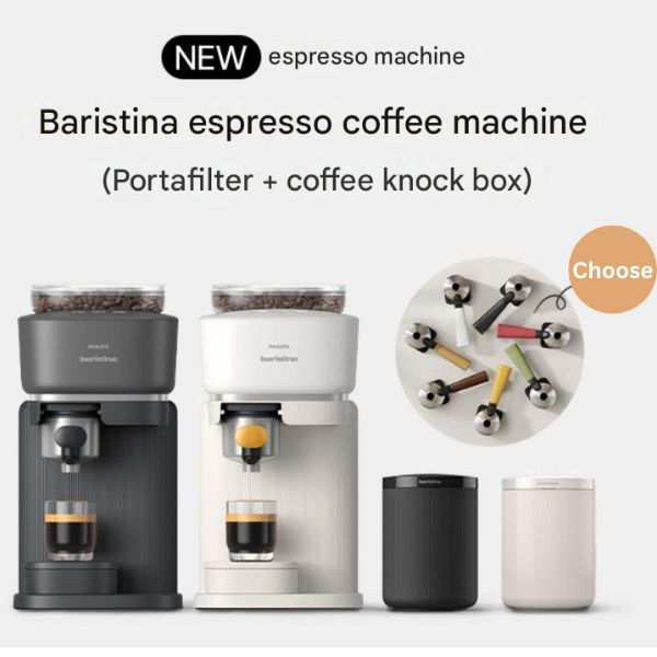 [New] Philips Baristina Fully Automatic Espresso Coffee Machine with ...