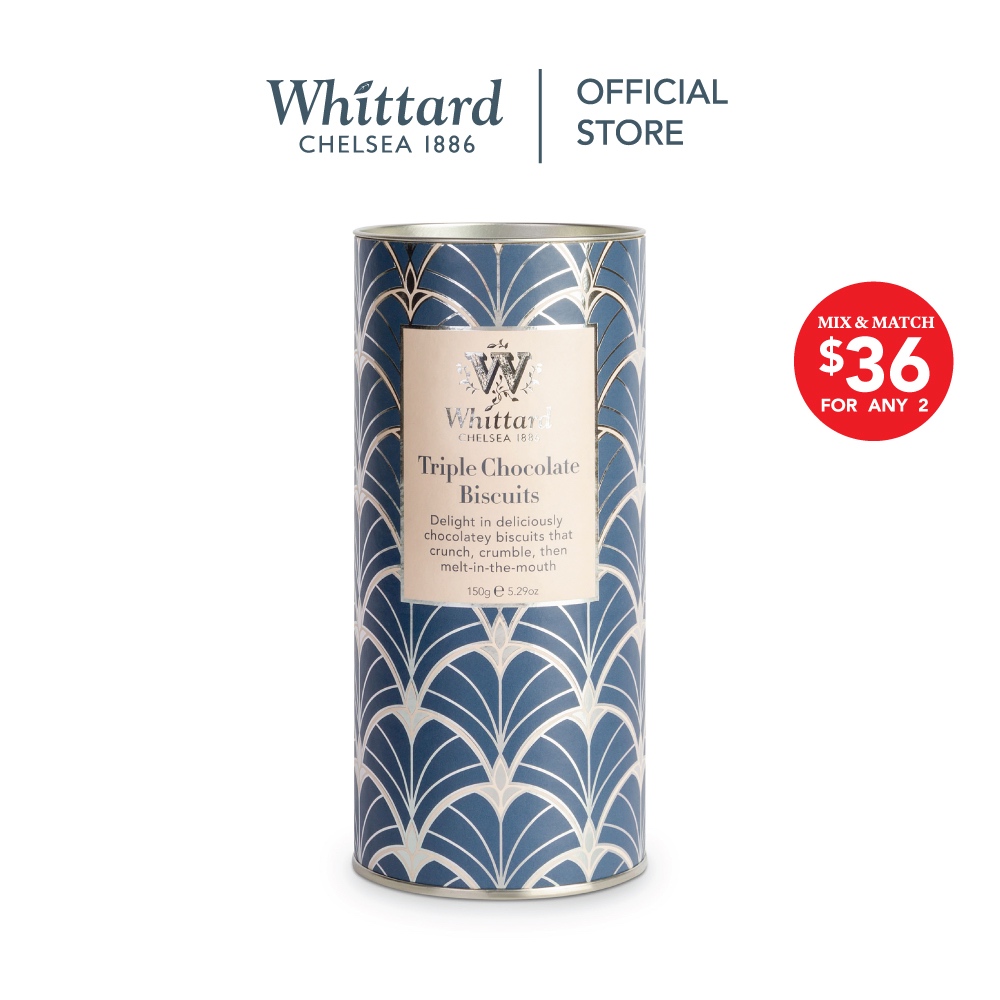 Whittard Triple Chocolate Biscuits 150g | Shopee Singapore