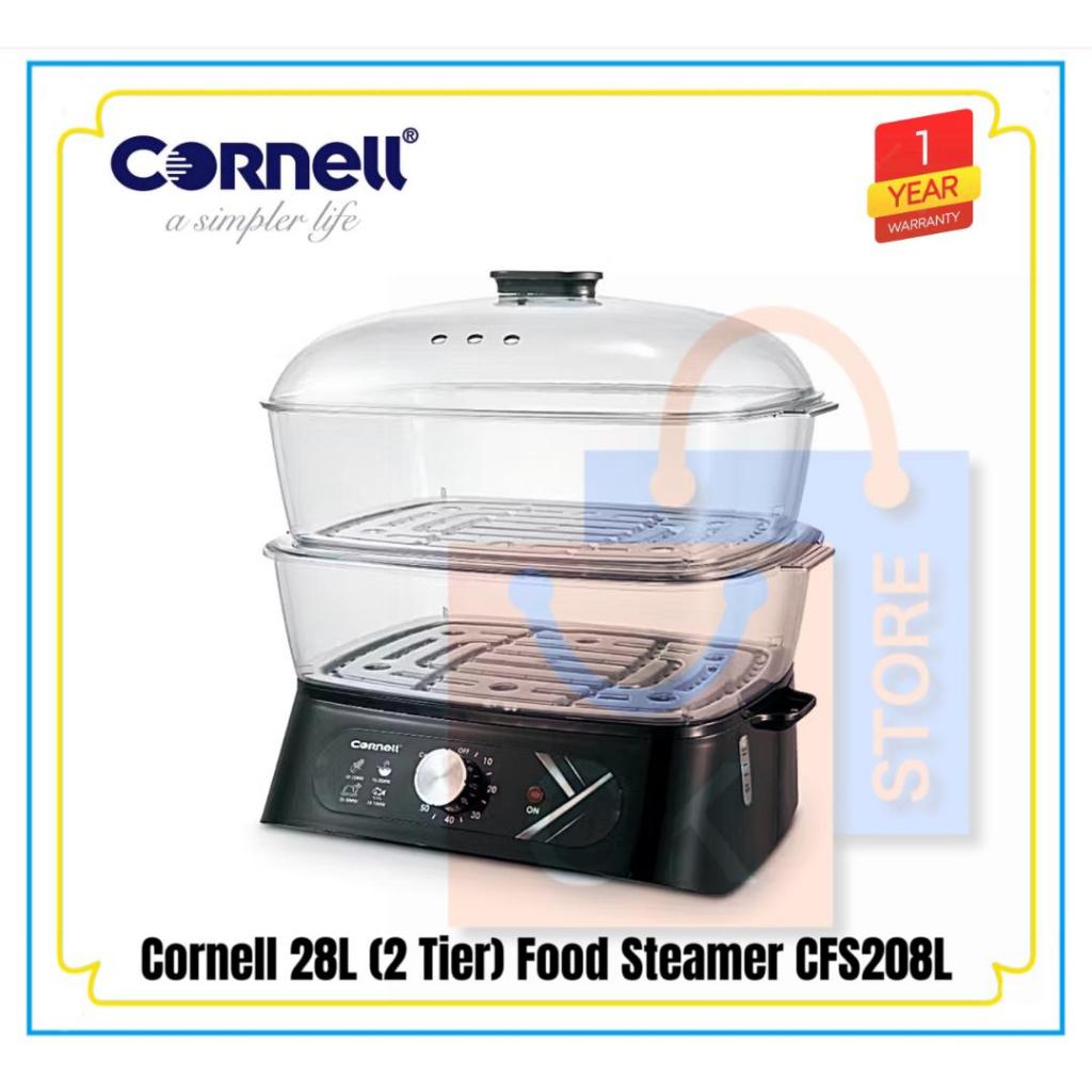 Cornell 28L (2 Tier) | 20L (3 Tier) Electric Food Steamer CFS-208L ...