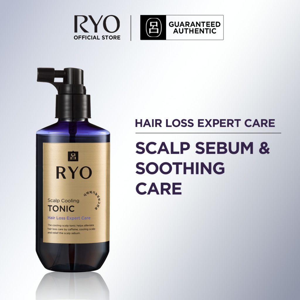 Ryo Hair Loss Expert Care Scalp Cooling Tonic 145ml - Hydrating ...