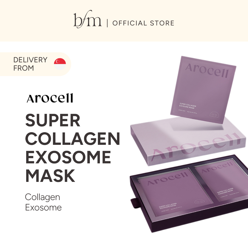 Arocell Super Collagen Exosome Mask Top 16g & Bottom 19g (5ea) | Shopee Singapore