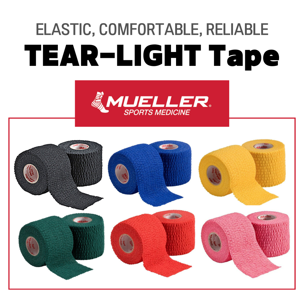 Mueller Tear-Light Elastic Adhesive Tape | Compression & Injury Support ...
