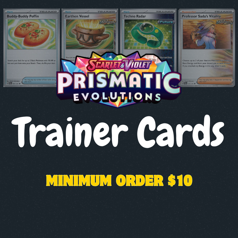 Prismatic Evolution Playable Trainer Card [English] | Shopee Singapore