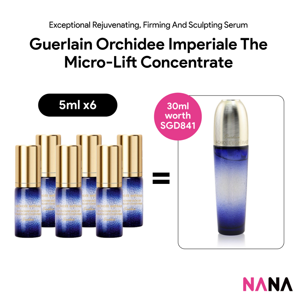 Guerlain Orchidee Imperiale The Micro-lift Concentrate Sample Pack (5ml ...