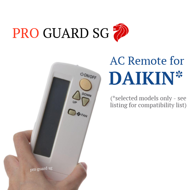 [SG] DAIKIN Air Con (Singapore) Remote Control BRC4C151 BRC4C152 ...