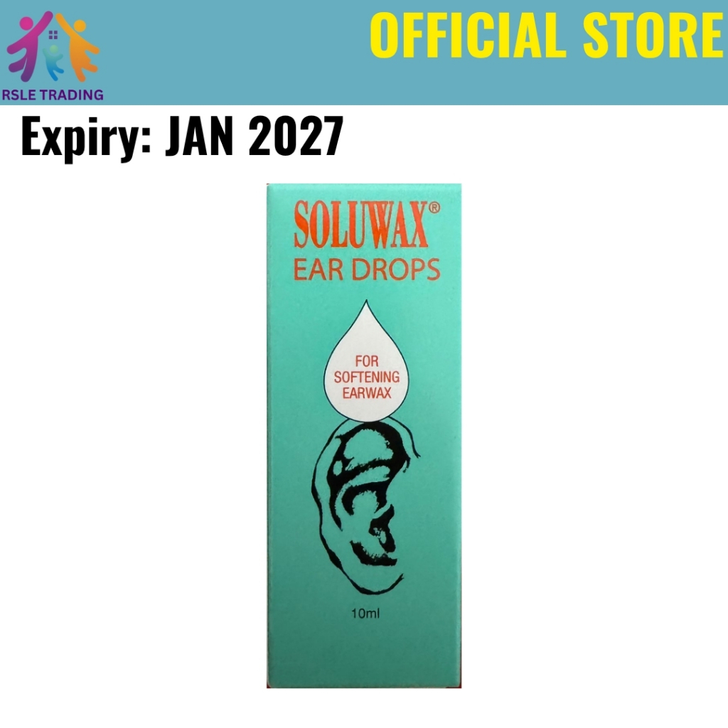 Soluwax Ear Drops 10ml – Gentle Ear Wax Removal & Ear Care Solution ...
