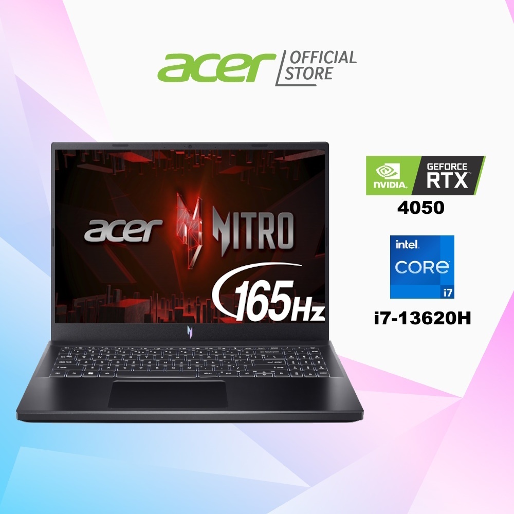 [NVIDIA RTX 4050] Acer Nitro V 15 ANV15-51-743S 165Hz Refresh Rate 15.6 ...