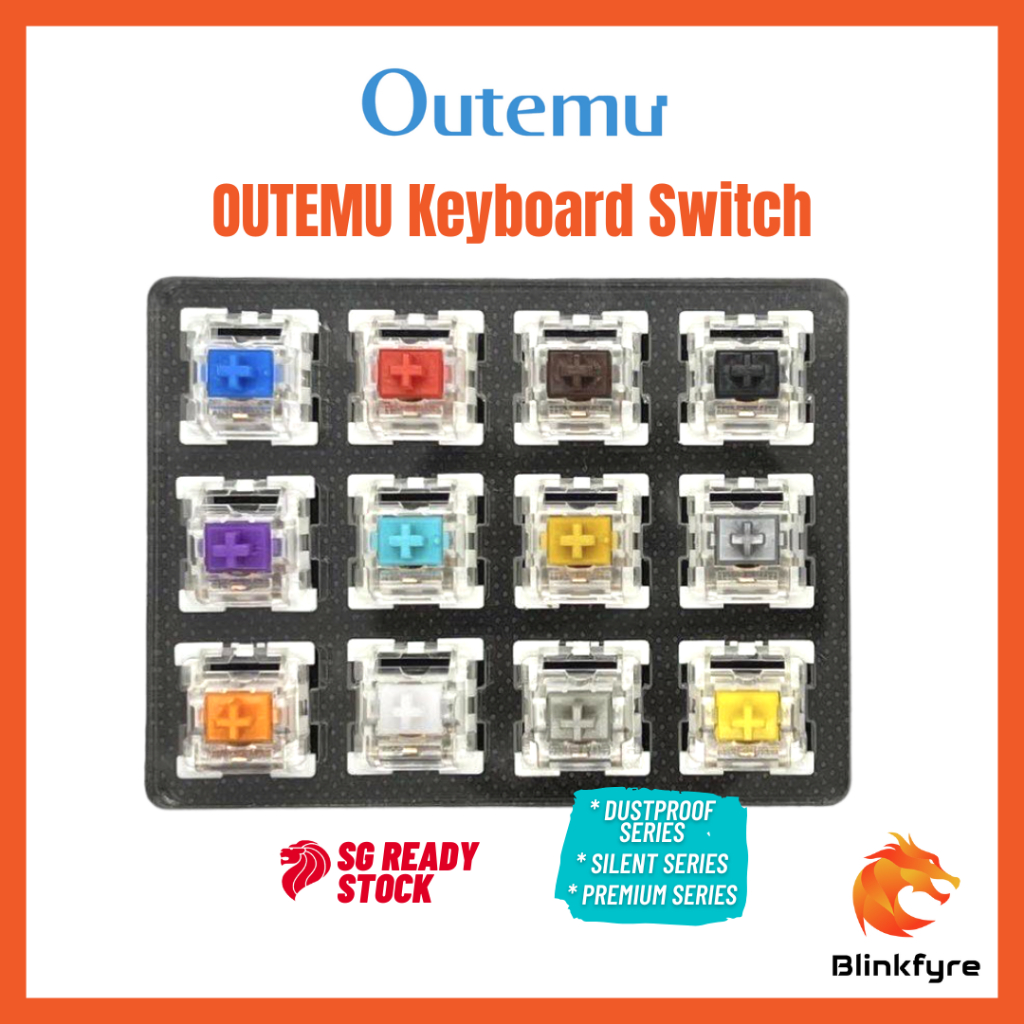 Gateron / Outemu / Leobog Mechanical Keyboard Switch | Shopee Singapore