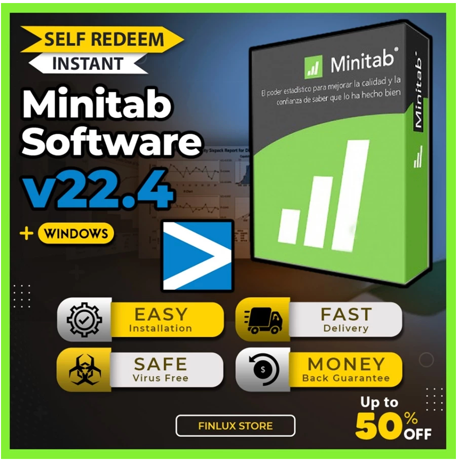 Minitab 22.4 Latest 2025 Lifetime For Windows | Shopee Singapore
