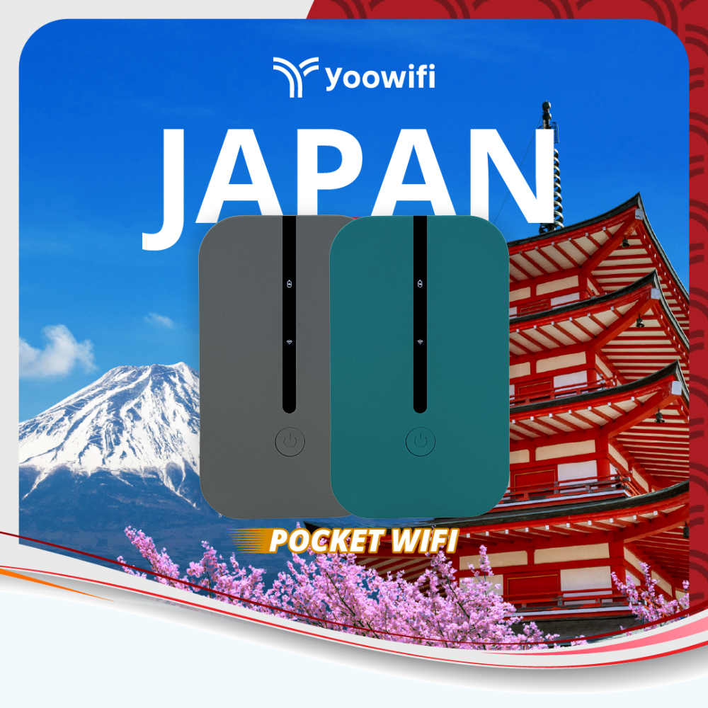 Yoowifi Japan Unlimited data Pocket Wifi hotspot Rental Travel Wifi ...
