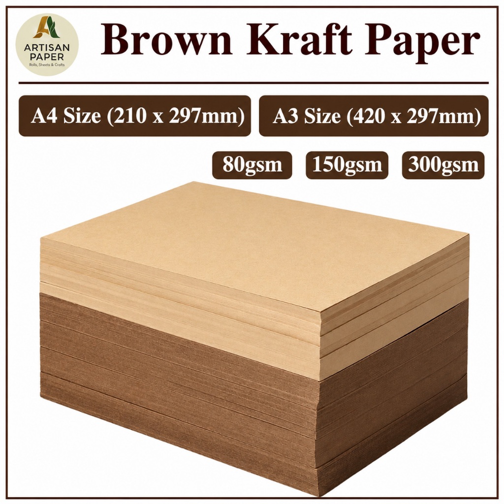 Buy kraft paper brown At Sale Prices Online - September 2026 | Shopee ...