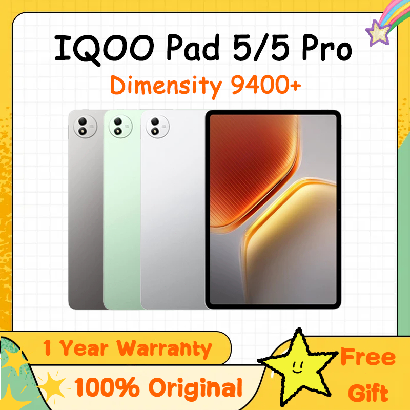 IQOO Pad 5 Pro / IQOO Pad 5 / Dimensity 9400+ / Dimensity 9300 ...
