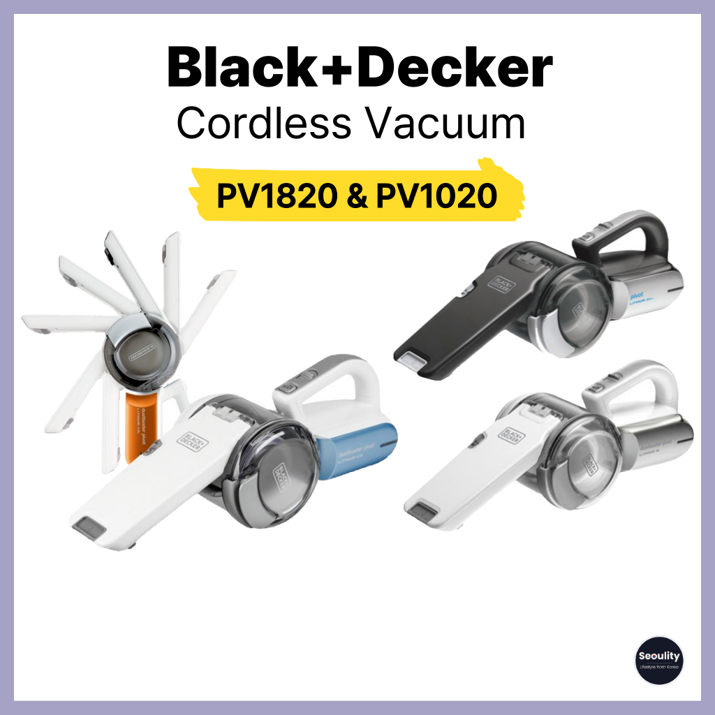 Blackdecker Cordless Dustbuster Pivot Lithium Handheld Vacuum