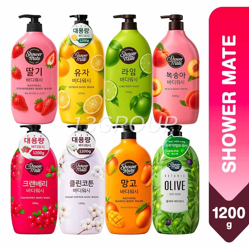 Shower Mate Korea Body Wash / Nourishing Shower Gel Foam Soft Hydrated ...