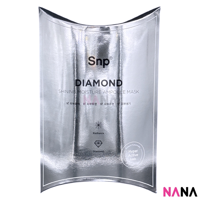 SNP Diamond Brightening Ampoule Mask (10 Pcs) | Shopee Singapore