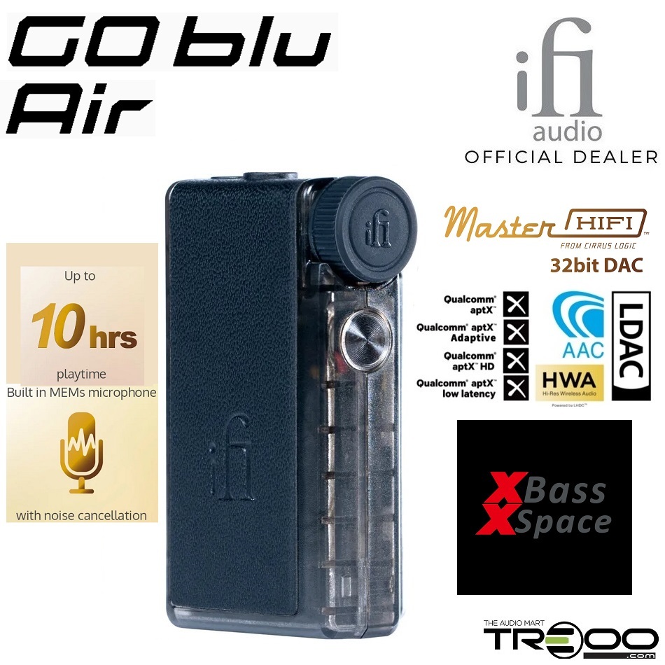 iFi GO blu Air Wireless Bluetooth Portable DAC & Headphone Amplifier ...