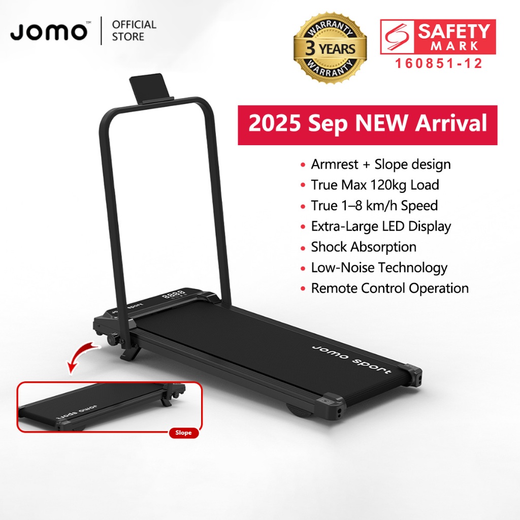 2025 New Treadmill with Slope Design + Upgraded Shock Absorption Low ...