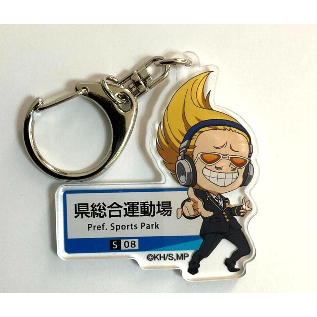 My Hero Academia x Shizutetsu Acrylic Keychain Strap Present Mic MHA ...