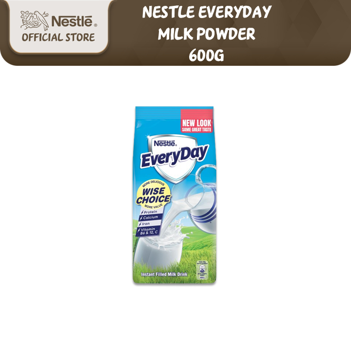 NESTLE EVERYDAY Instant Filled Milk Powder (600g) | Shopee Singapore