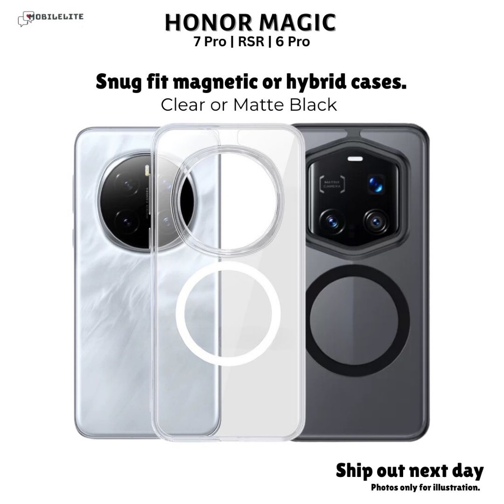 Honor Magic 7 Pro - 7 RSR 5G - 6 Pro - 5 Pro Protective Cases | Shopee ...