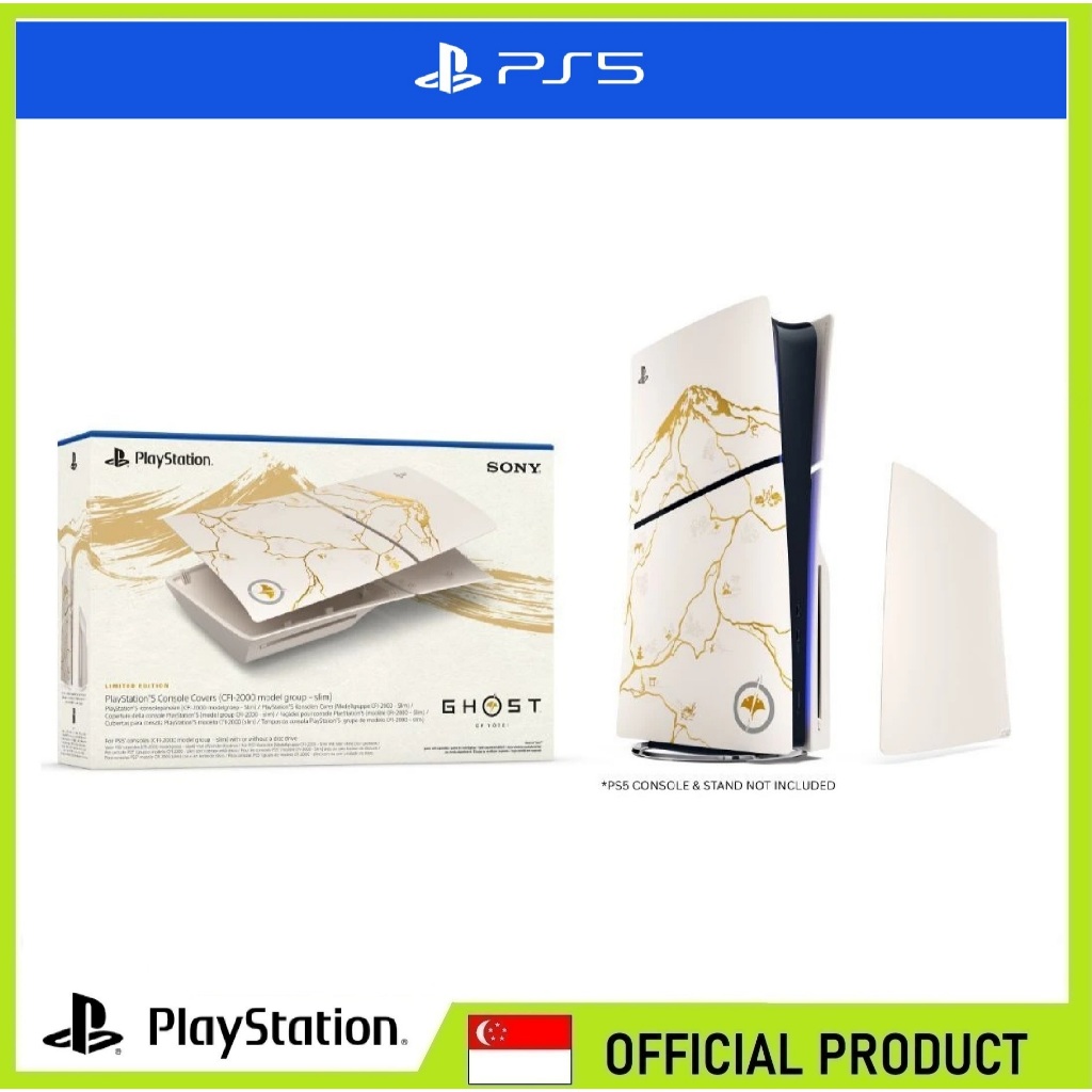 PS5 SLIM Digital / Disc Cover - Ghost Of Yotei Limited Edition | Shopee ...