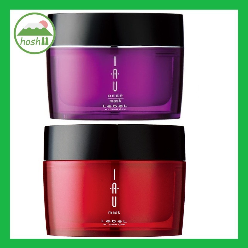 LEBEL IAU Deep Mask 170g hair treatment [Normal/Colored Hair] | Shopee ...