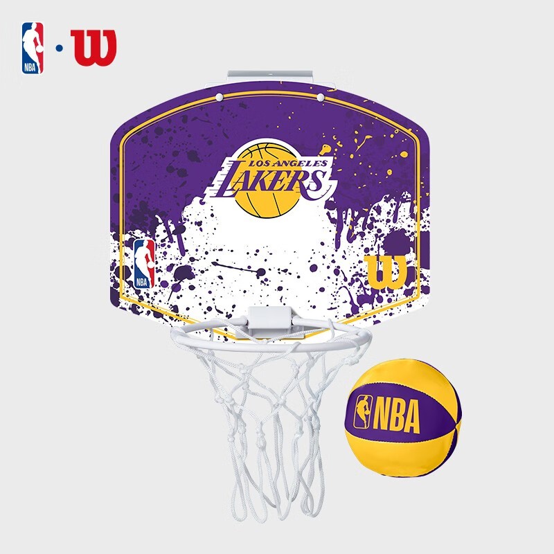 WILSON NBA Team Mini Hoop | Compact Design for Kids & Adults ...