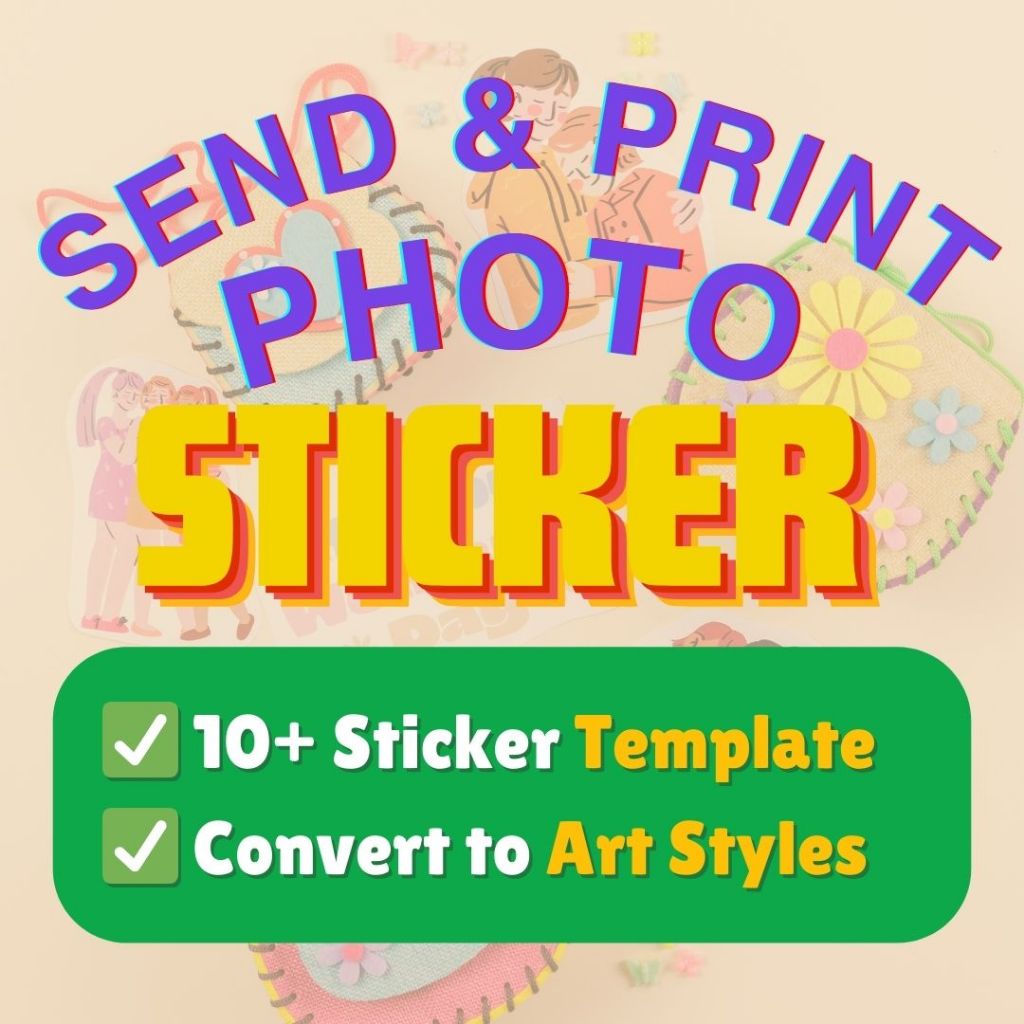 Customize Sticker | Template ️Snap a Pic | Image-to-Style Conversion ...