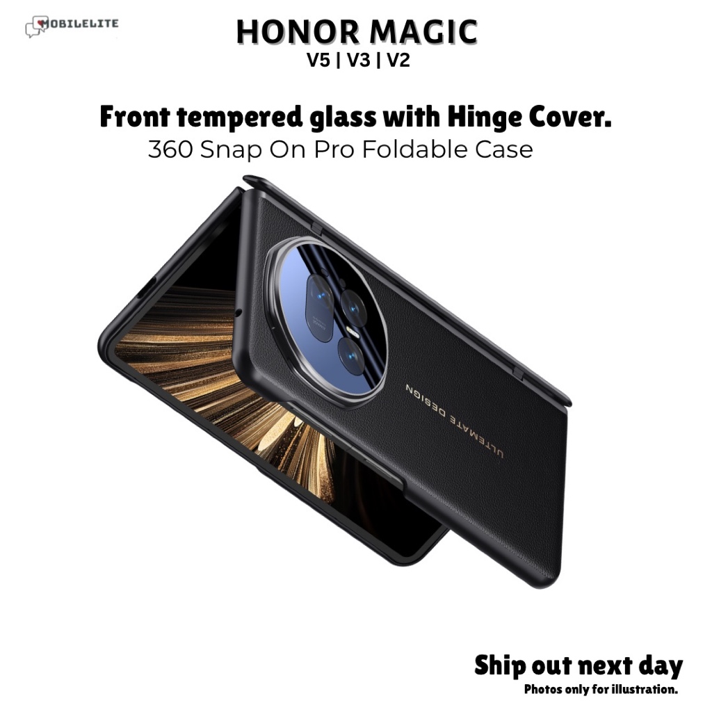Honor Magic V5 - V3 - V2 360 Snap On Pro Foldable Cases | Shopee Singapore