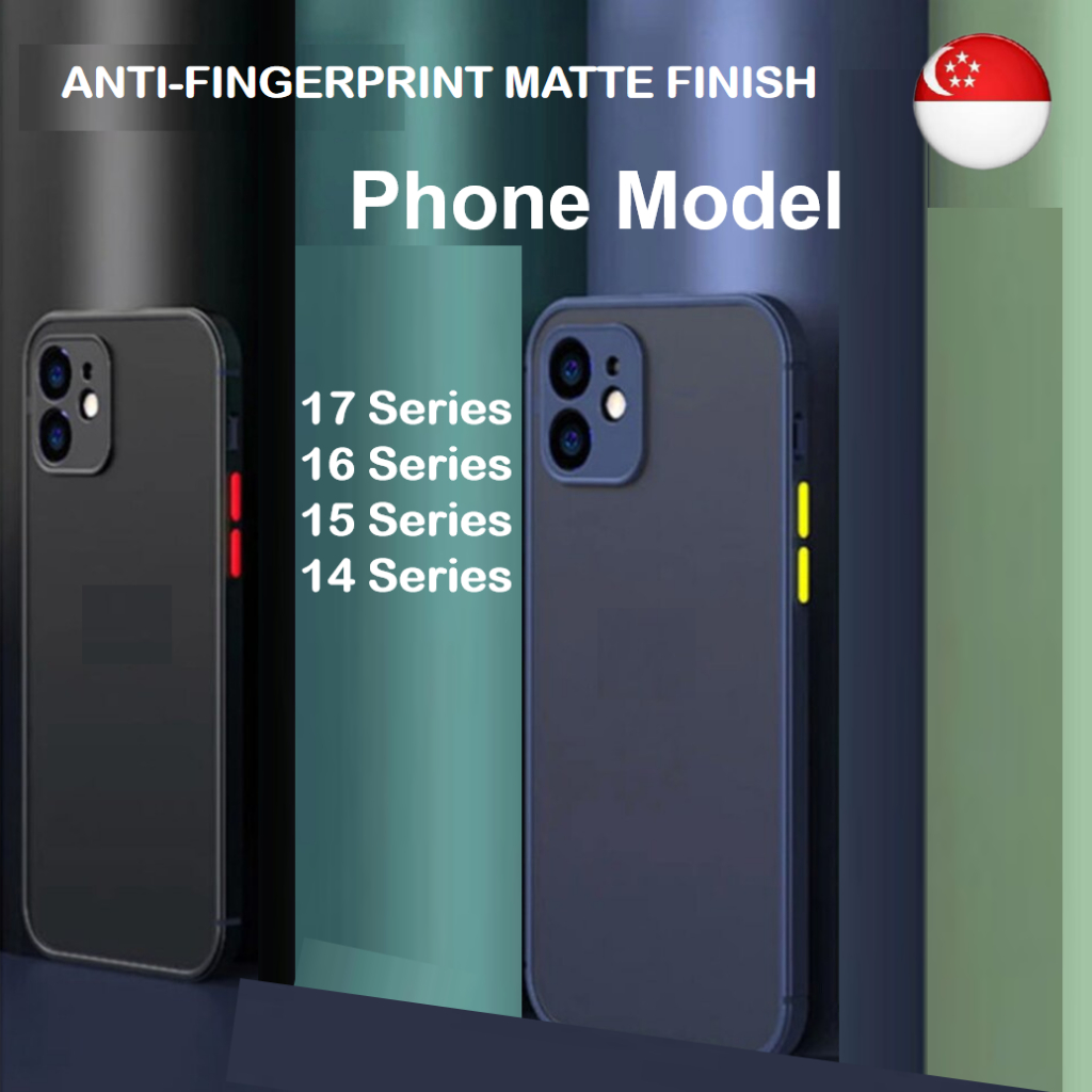 Back Casing High Quality Skin-Friendly Matte Anti-Fingerprint Phone ...