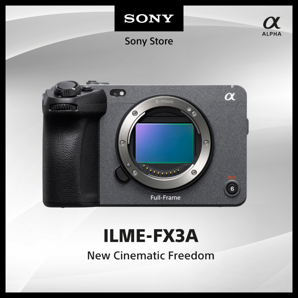 Sony FX3A Cinema Line Full-frame camera | Shopee Singapore