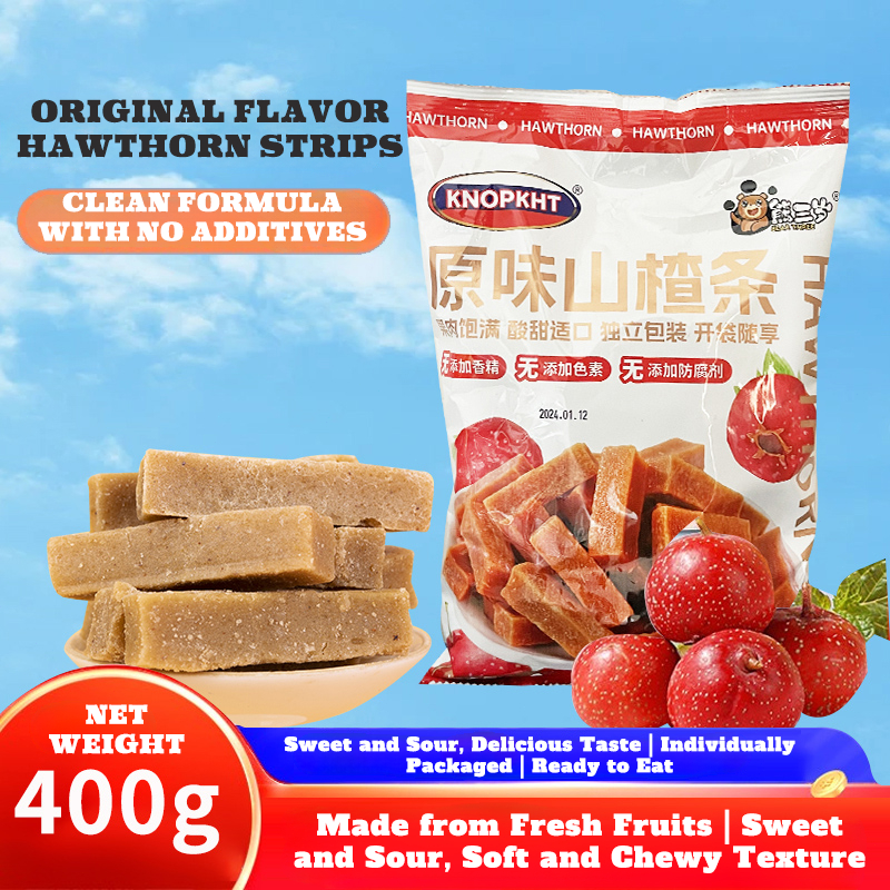 KNOPKHT Ready-to-Eat Hawthorn Strips in Individual Small Packs | Shopee ...