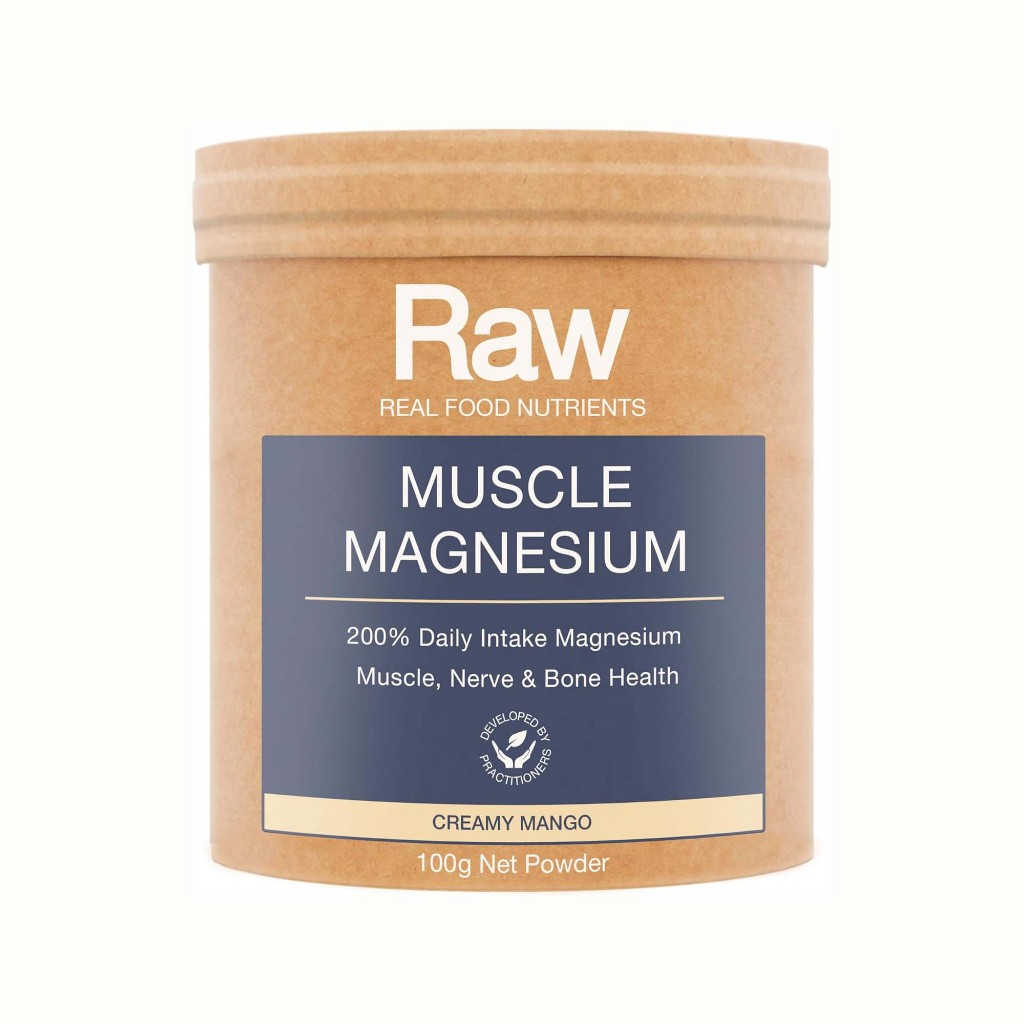 Amazonia Raw Real Food Nutrients Muscle Magnesium Powder Creamy Mango ...