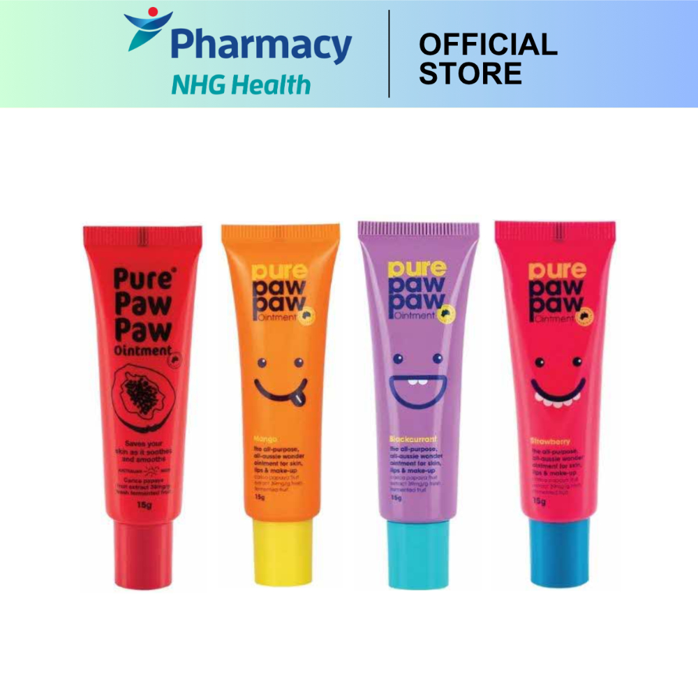Pure Paw Paw Ointment 15g - Original / Mango / Strawberry ...