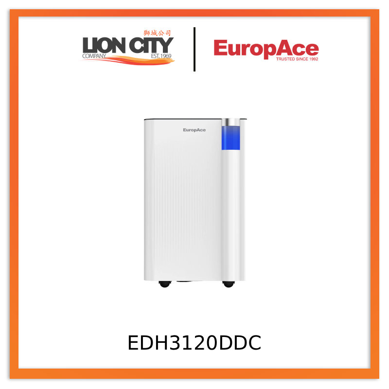 EuropAce EDH3120DDC 12L DC Dehumidifier + Laundry Dryer Lower Noise ...