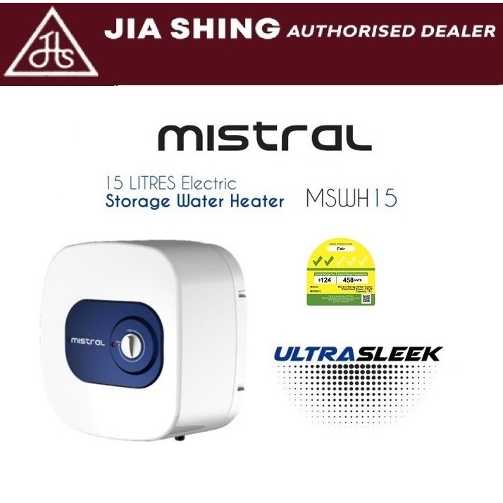 Mistral MSWH15 Storage Heater 15L | Shopee Singapore