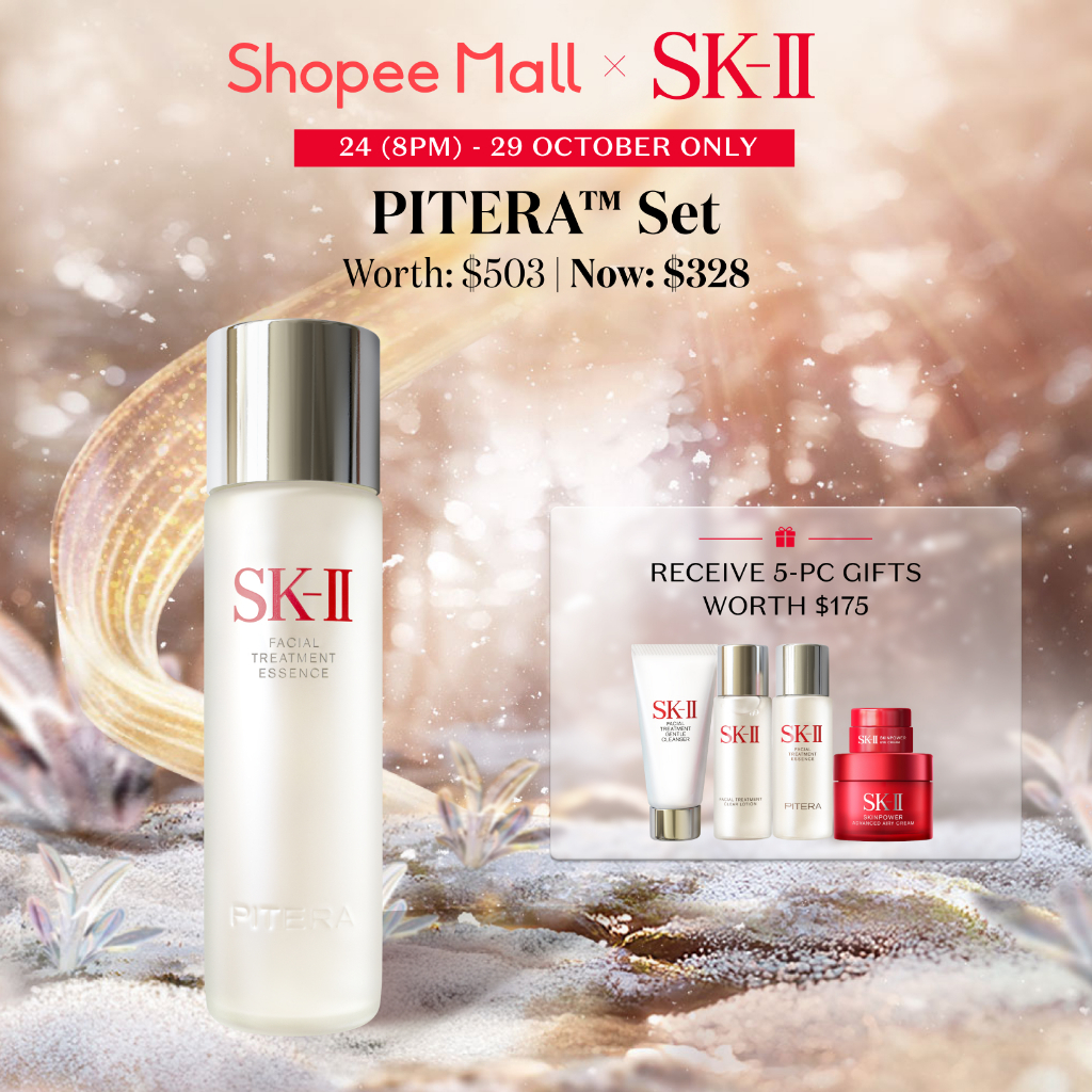 [Oct Payday] SK-II PITERA™ Set - Facial Treatment Essence 230ml + Gifts ...