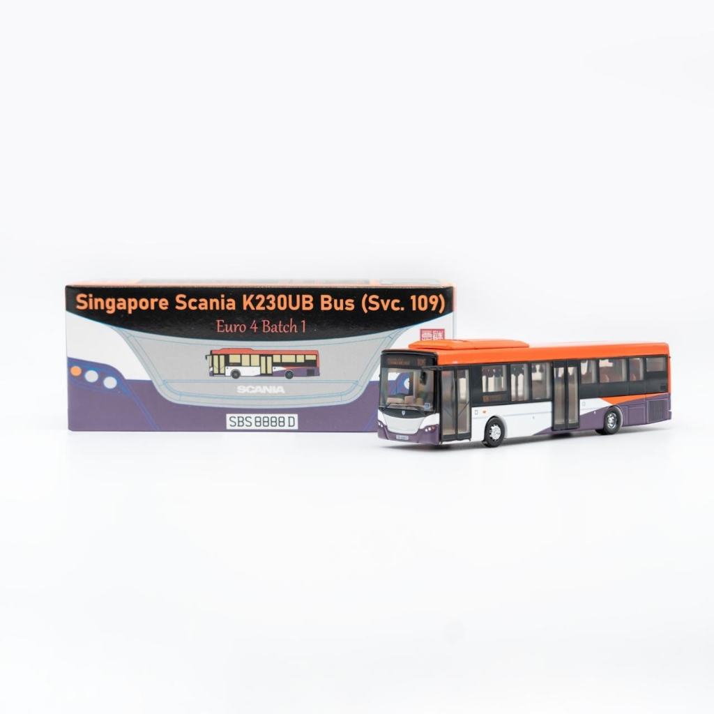 SG Seller: Singapore Bus Model Service 109 SG BC BUS Scania K230UB 1/ ...