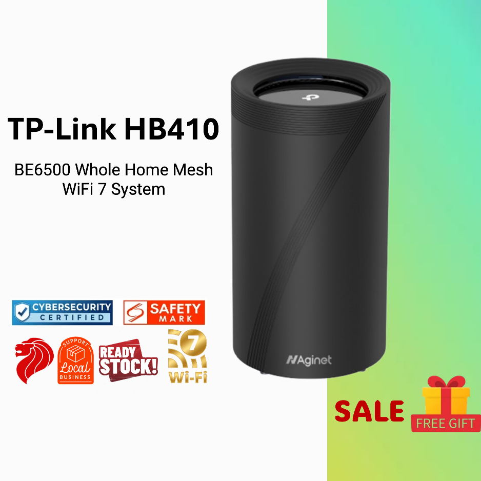 TP-Link HB410(SGSH) BE6500 Whole Home Mesh WiFi 7 System | Shopee Singapore