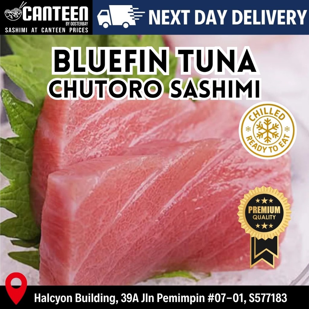 【CANTEEN BY OOSTERBAY】Bluefin Tuna Chutoro Sashimi (Ready-To-Eat ...