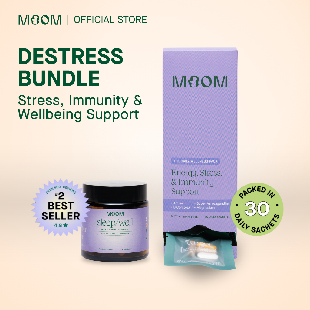Moom Health™ Destress Bundle | 24/7 Energy, Stress & Immune Support ...