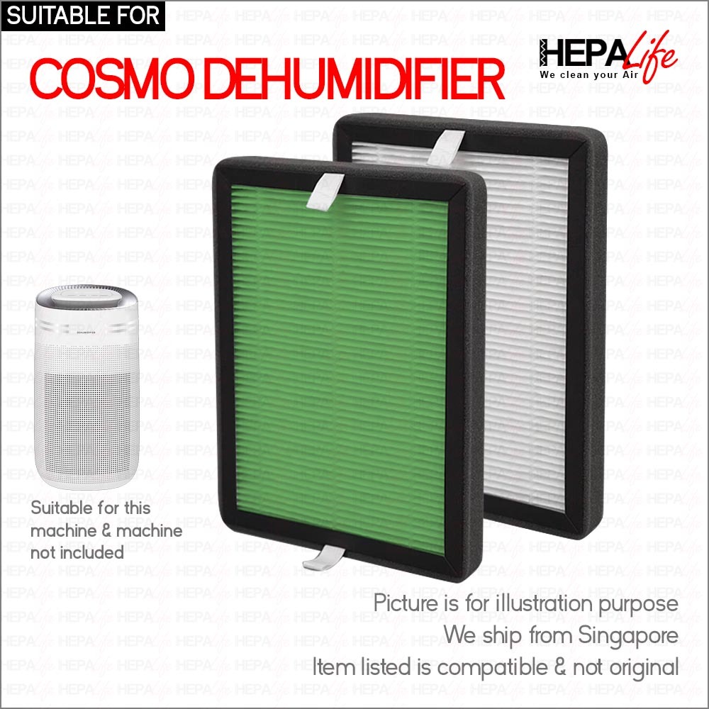 COSMO Dehumidifier Compatible Filter - Hepalife | Shopee Singapore