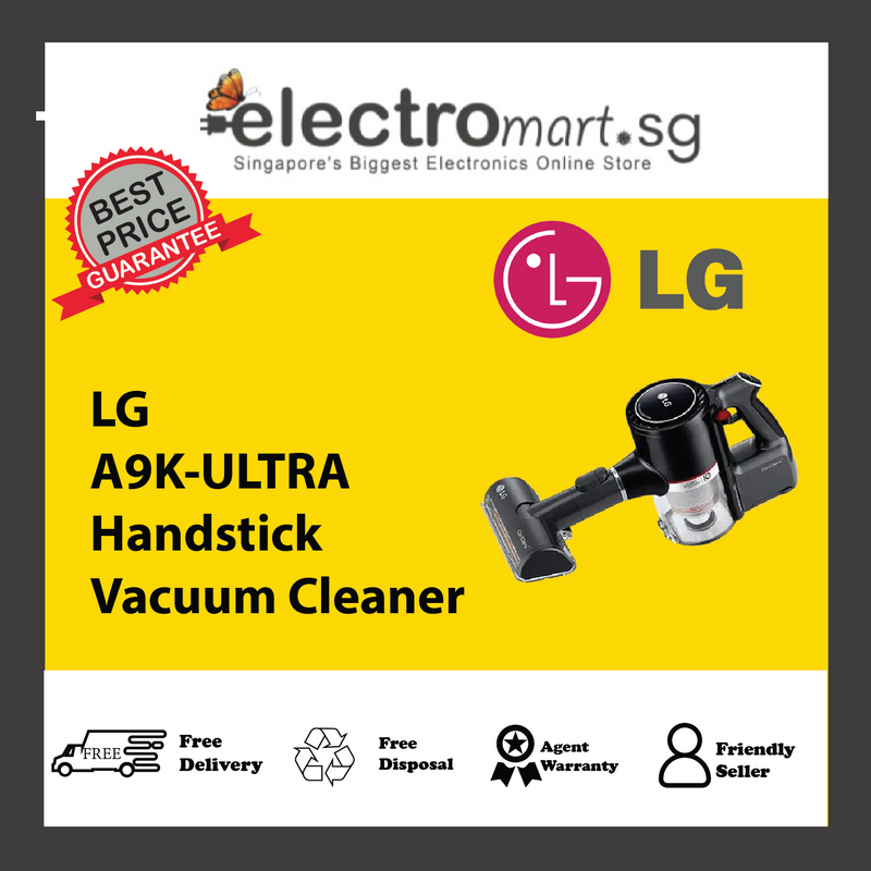 LG A9K-ULTRA CordZero™ A9Kompressor™ Cordless Handstick Vacuum | Shopee ...
